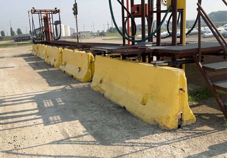 (5) 10' Concrete Barriers (Selling As One $); Site 1: Byron, MN ...