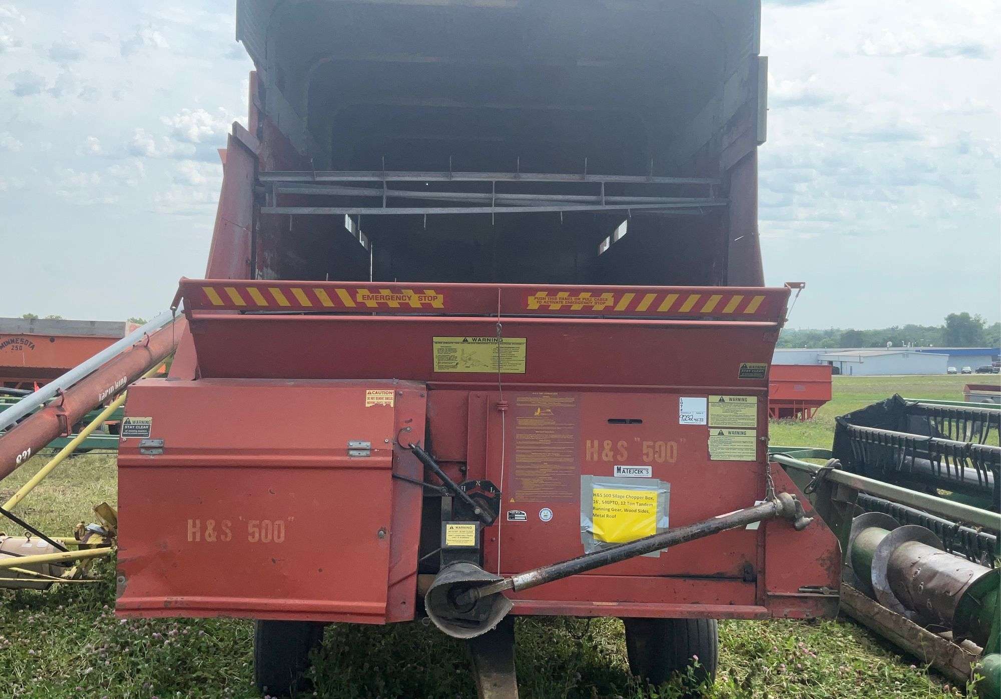 New Holland Chopper Box