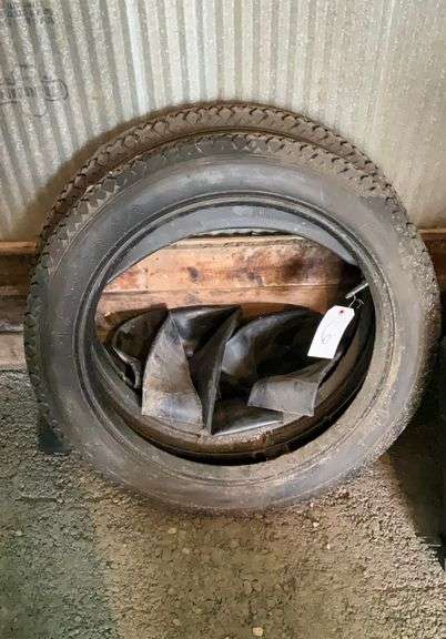 (2) New Firestone 30x3.5 Model T tires with tubes - Hamilton-Maring ...