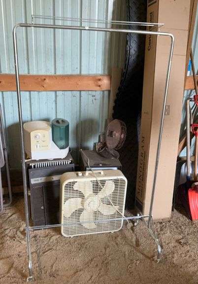 Humidifier, dehumidifier, fan, vintage heater, clothes rack - Hamilton ...
