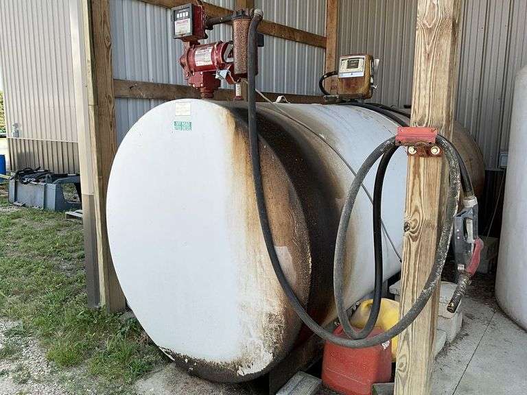 1000 Gallon Diesel Barrel, Fill-Rite 35GPM Pump 115/230V, Series 900 ...