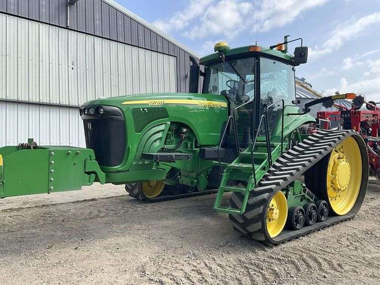 2004 John Deere 8520T Tractor, 2124 2nd Owner Hours, 24” Camoplast ...