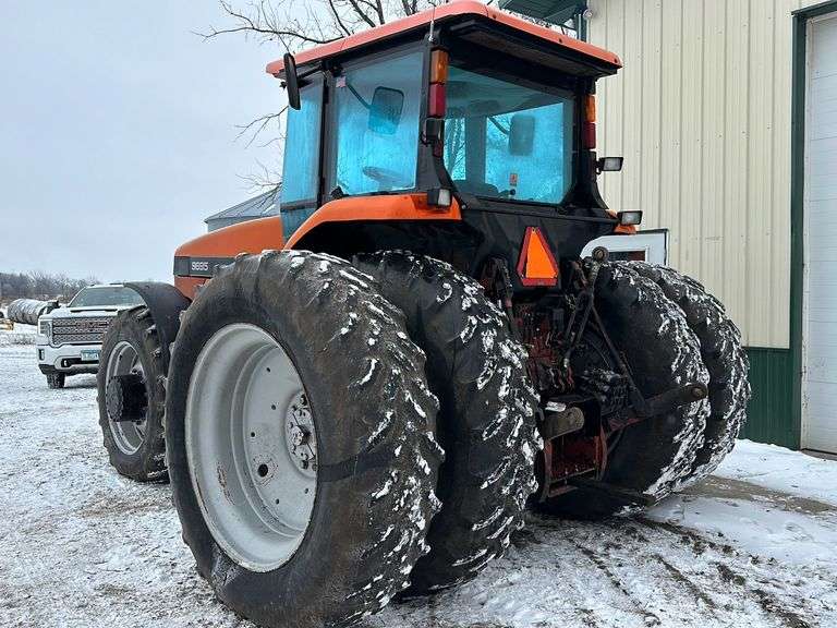 Agco Allis 9695 MFD Tractor, 5100 hrs, 18.4 tires and duals, 18 speed ...