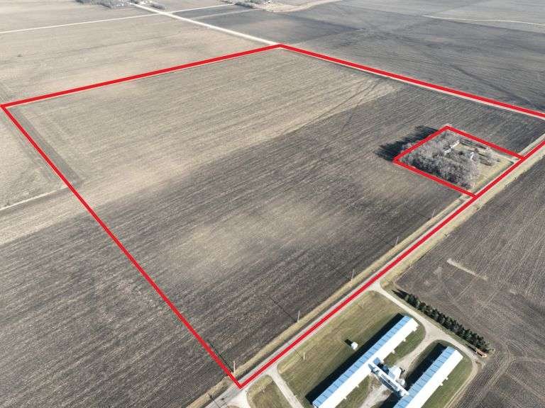 Parcel 1 - 153.93 Acres of Prime Class A Crop Land with 148.42 tillable ...