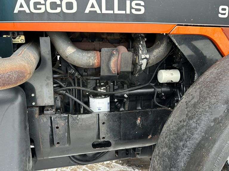 Agco Allis 9695 MFD Tractor, 5100 hrs, 18.4 tires and duals, 18 speed ...