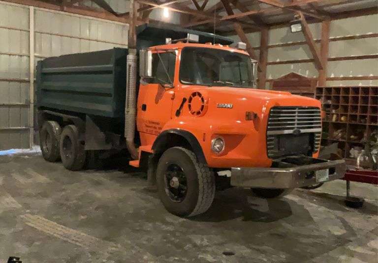 1995 Ford L9000 Tandem Axle Dump Truck, N14 Cummins Diesel, 8 Speed ...
