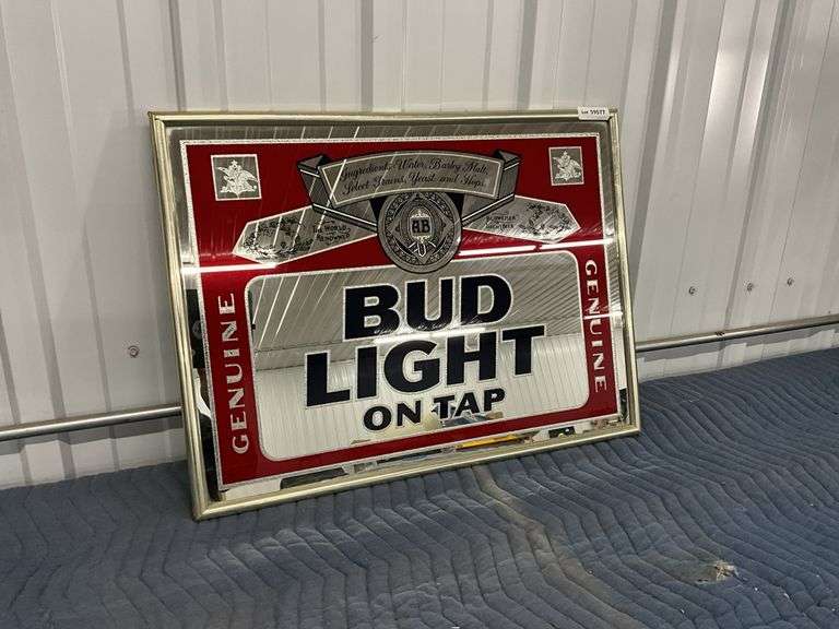 Bud Light Mirror, 19