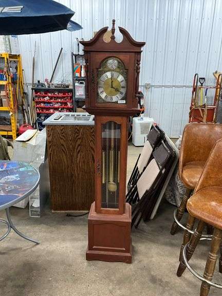 Emperor Clock Company, Model 120, Grandfather Cloc - Hamilton-Maring ...
