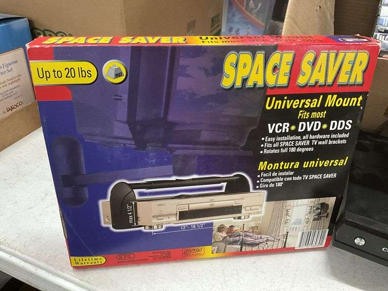 DVD's, DVD Player, Space Saver Rack (Holds Up to 2 - Hamilton-Maring ...