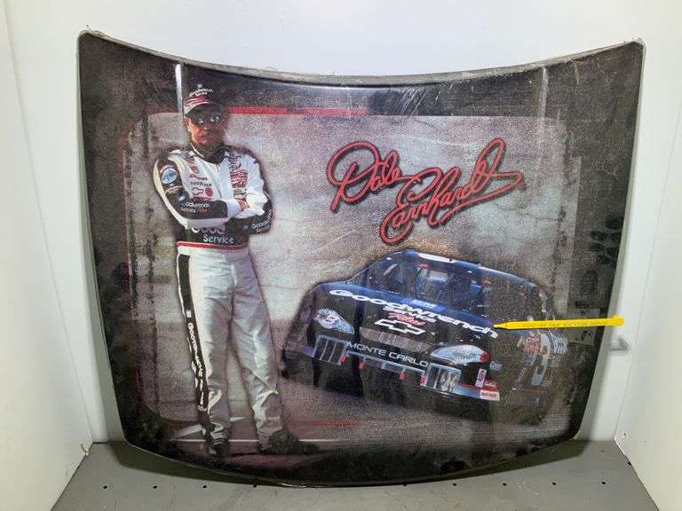 Collectable Dale Earnhardt Nascar Hood - Hamilton-Maring Auction Group