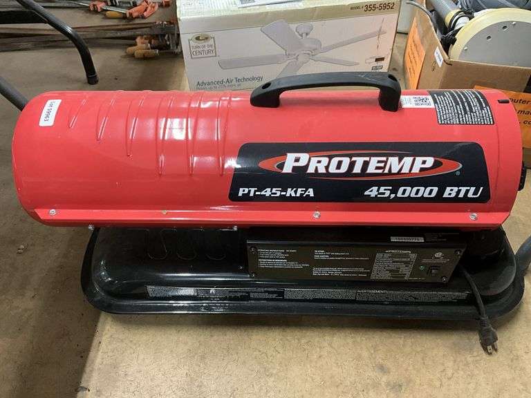 Pro temp 45,000BTU Portable Heater - Hamilton-Maring Auction Group