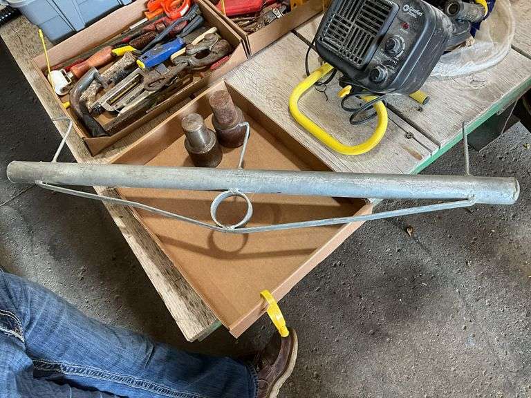 Chain link fence tools, chain link post pounder fi - Hamilton-Maring ...