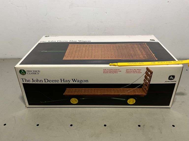 Precision Classic John Deere Hay wagon - Hamilton-Maring Auction Group