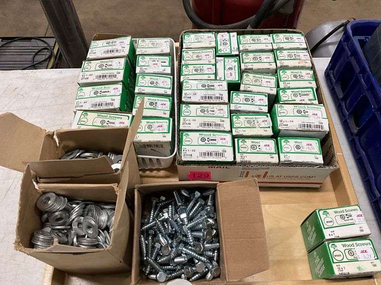 Wood Screws, Washers - Hamilton-Maring Auction Group