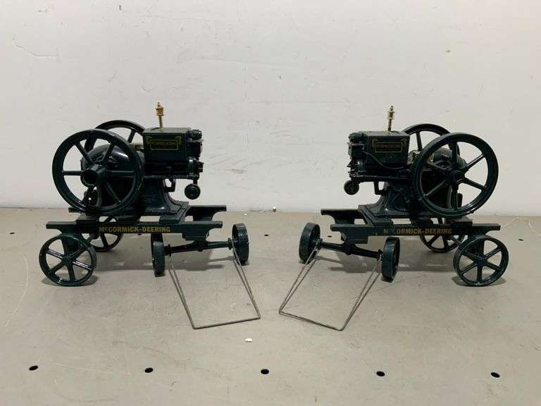 (2) McCormick-Deering Model M Engines - Hamilton-Maring Auction Group
