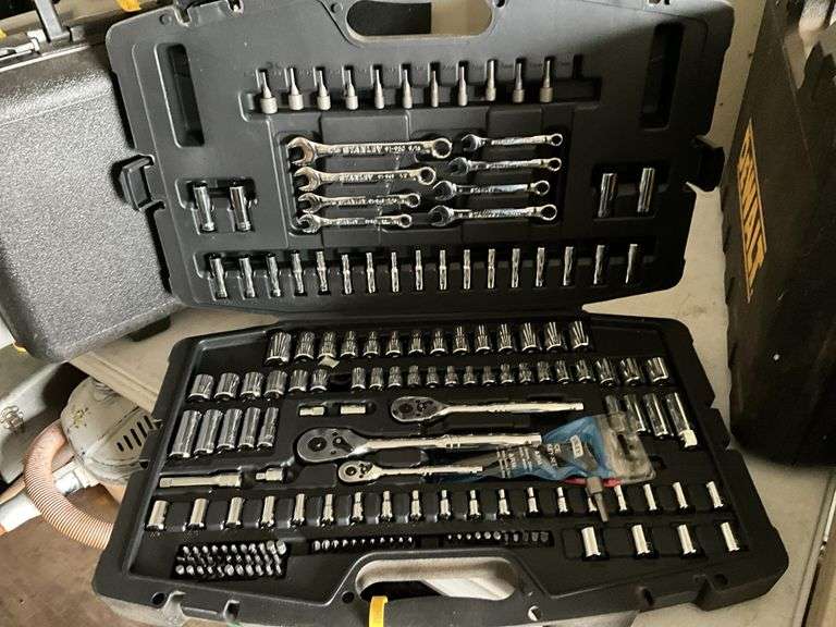 Stanley 201 piece Mechanics Tool Set, Case - Hamilton-Maring Auction Group