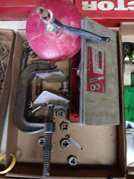 15' Canister Auger, C-Clamp, Tap & Hexagon Die Set - Hamilton-Maring ...