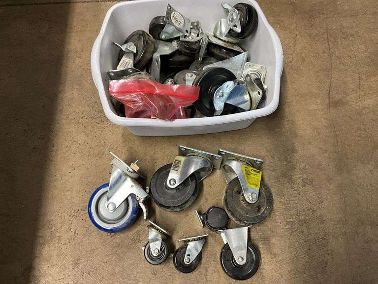 Casters, Several Types - Hamilton-Maring Auction Group