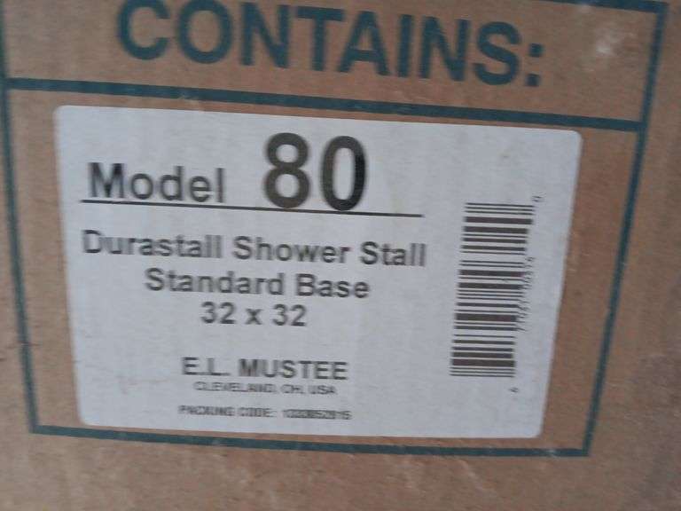 Mustee Durastall White Model 80-32 (NIB) - Hamilton-Maring Auction Group