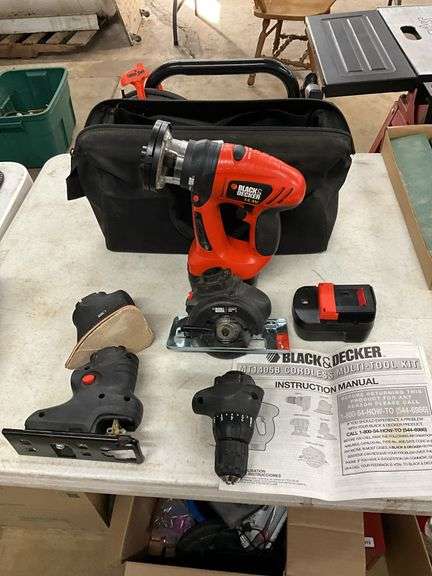 Black & Decker Cordless Multi Tool, Sander, Drill, - Hamilton-Maring ...