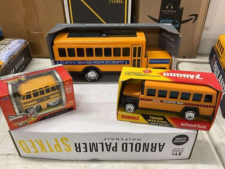 NIB Nylint Sound Machine School Bus, Buddy L Schoo - Hamilton-Maring ...