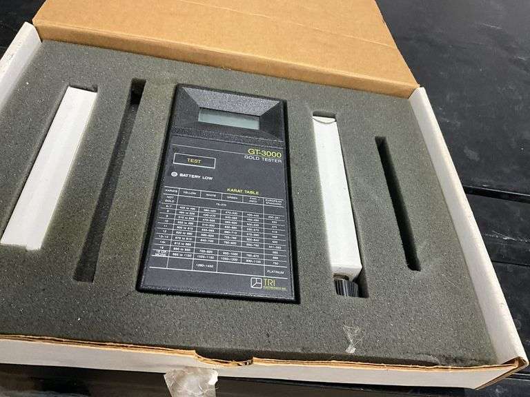 TRI Electronics Model GT-3000 Gold Tester - Hamilton-Maring Auction Group