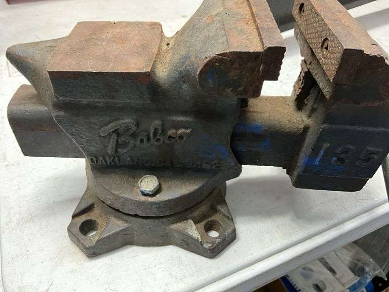 Babco 3 1/2" Swivel Anvil Bench Vise #135 - Hamilton-Maring Auction Group