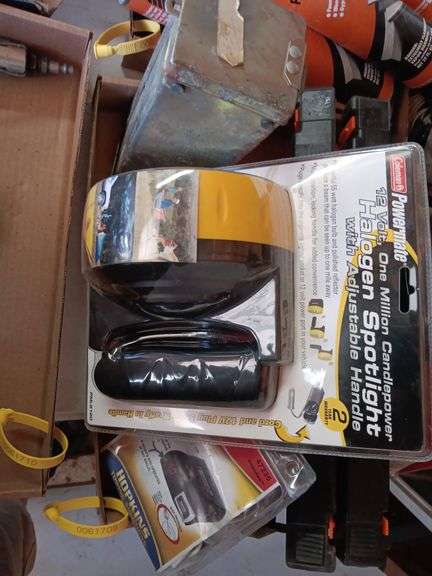 Fire Extinguisher, Coleman 12v Halogen Spotlight, - Hamilton-Maring ...