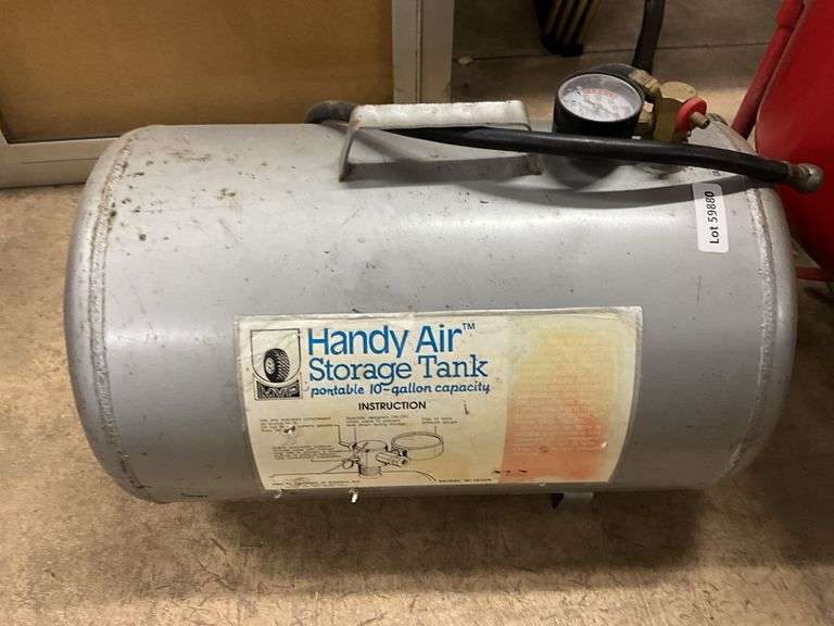 Handy Air Storage Tank, 10 Gallon - Hamilton-Maring Auction Group