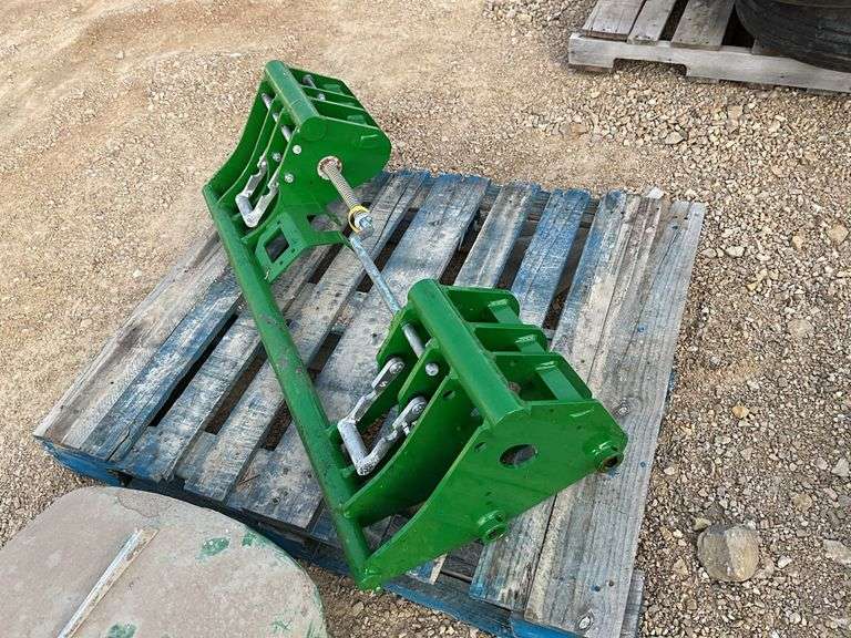 New John Deere loader quick attach - Hamilton-Maring Auction Group