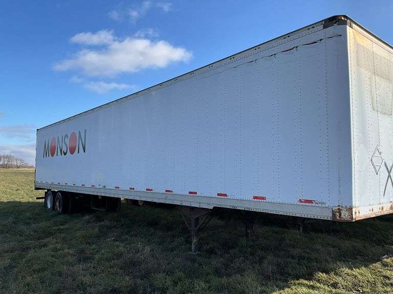 Wabasha 53' Enclosed Semi Van Trailer, Tandem Axle - Hamilton-Maring ...