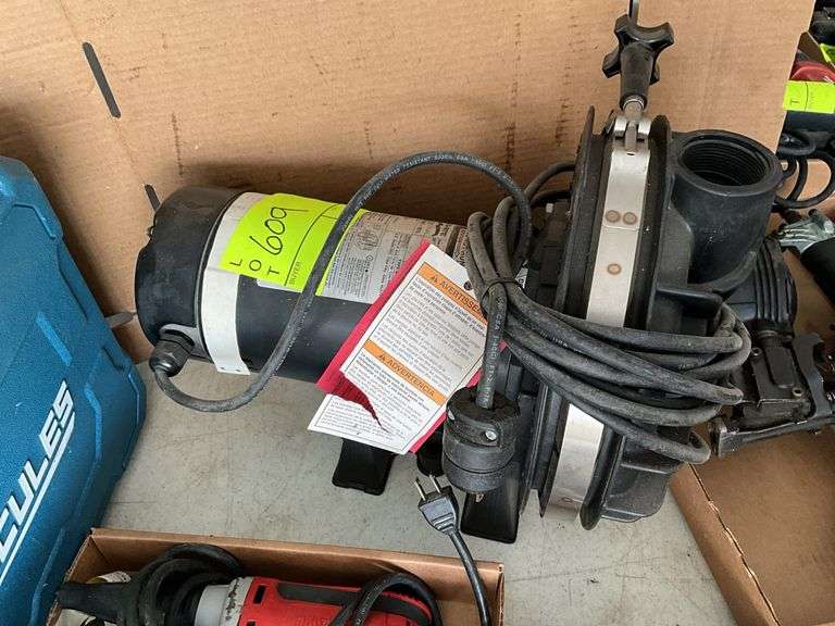 Sta-Rite Pump, Model P2RAXE 181L, 1hp, Single Phas - Hamilton-Maring ...