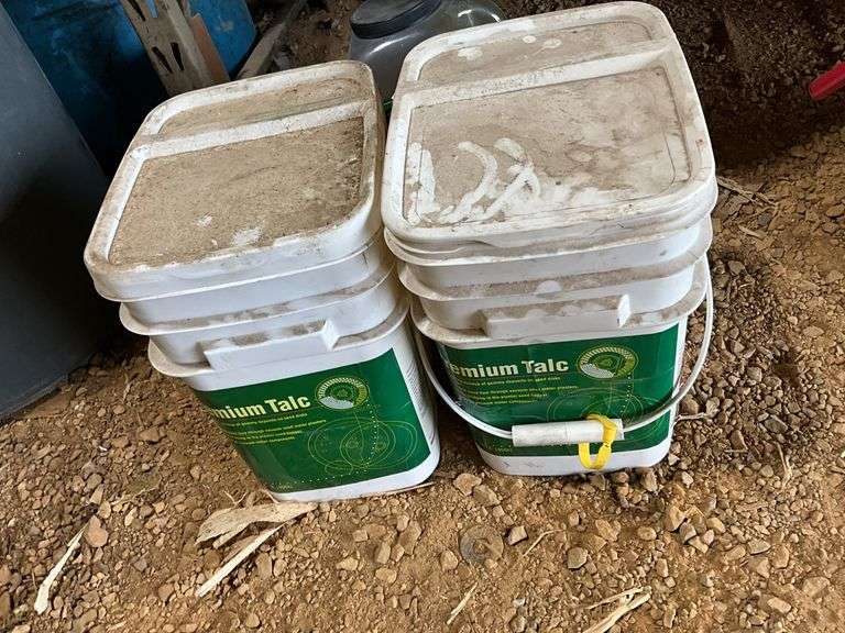 John Deere Planter Talc, partially used - Hamilton-Maring Auction Group
