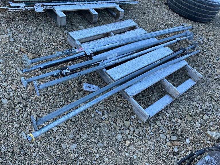 (6) trailer load bars - Hamilton-Maring Auction Group