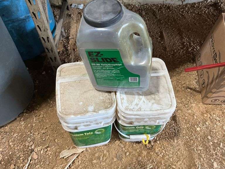 John Deere Planter Talc, partially used - Hamilton-Maring Auction Group