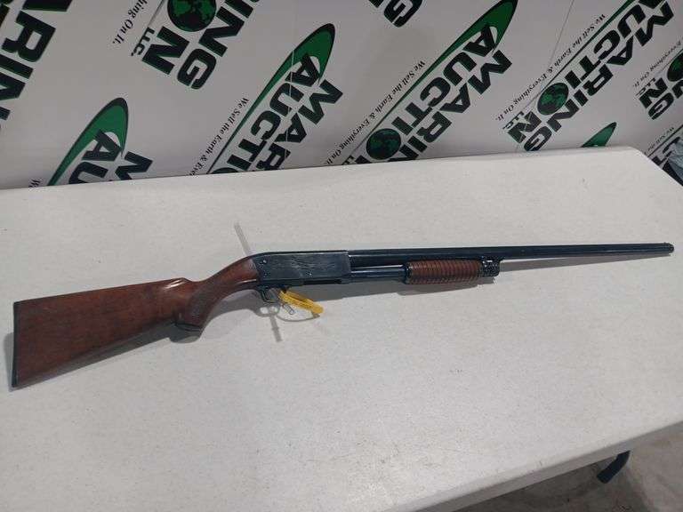 Ithaca Model 37R 12ga Pump Shotgun, SN: 301902 - Hamilton-Maring Auction Group