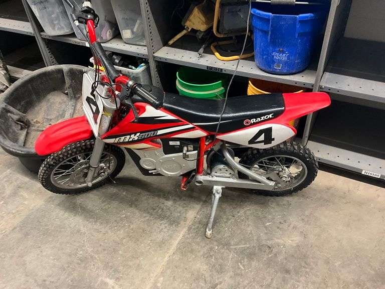 Razor MX500 electric motor bike, needs new battery - Hamilton-Maring ...