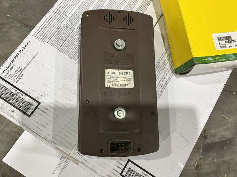 John Deere Brown Box , Display only - Hamilton-Maring Auction Group