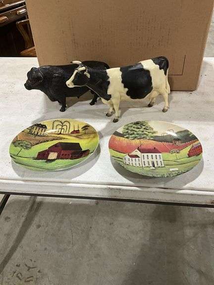 Breyer Holstein Cow, Breyer Black Angus, 2 Farm P - Hamilton-Maring ...