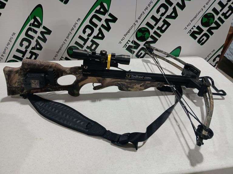 Ten Point Titan TL-4 Crossbow with mounted Ten Poi - Hamilton-Maring ...