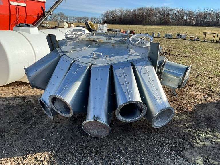 12" Double Swing Distributor Head, ceramic lined w - Hamilton-Maring ...