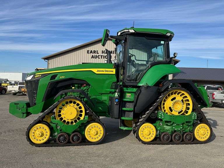2021 John Deere 8RX370 Tractor, 424 Hours, IVT Tra - Hamilton-Maring ...