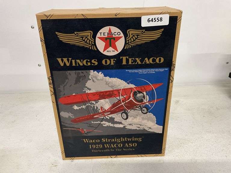 Texaco "Wings of Texaco" Coin Bank ,"Waco Straight - Hamilton-Maring ...