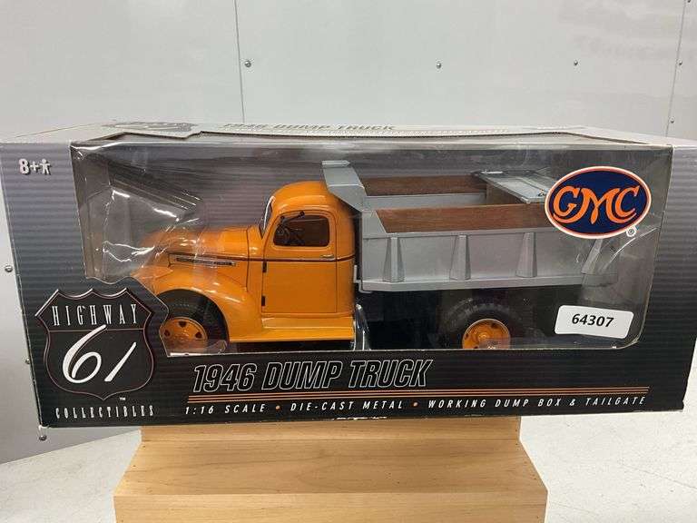 Die Cast Promotions Highway 61 GMC 1946 Dump Truck - Hamilton-Maring ...