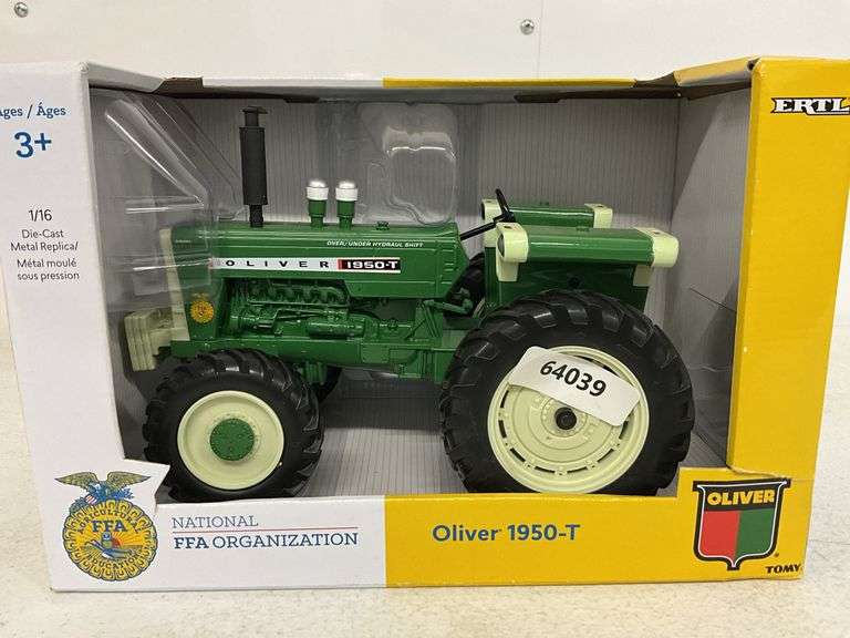 Ertl Oliver 1950-T FFA Tractor,1/16th Scale,W/Box - Hamilton-Maring ...