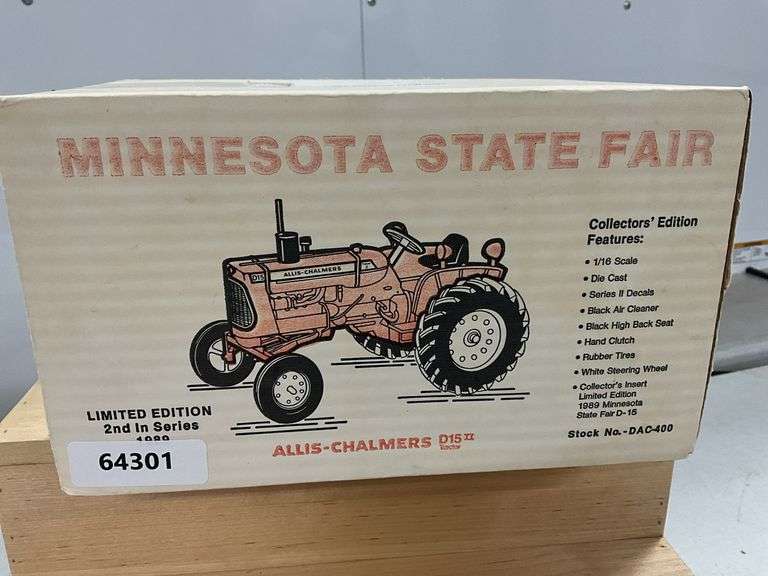 Spec-cast Allis Chalmers D-15 1989 Minnesota State - Hamilton-Maring ...