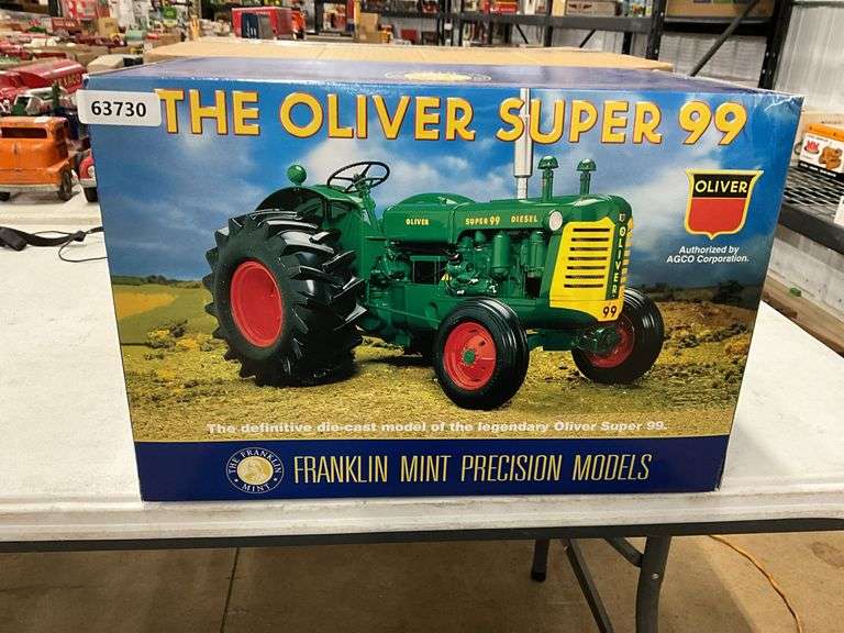 Franklin Mint Oliver Super 99, 1/12 Scale with Box - Hamilton-Maring ...