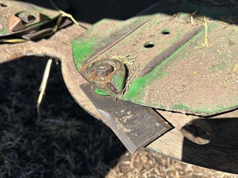 John Deere 955 Center Pivot Discbine, 14.5' Cut, 9 Turtles, Impeller ...