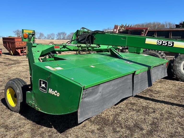 John Deere 955 Center Pivot Discbine, 14.5' Cut, 9 Turtles, Impeller ...