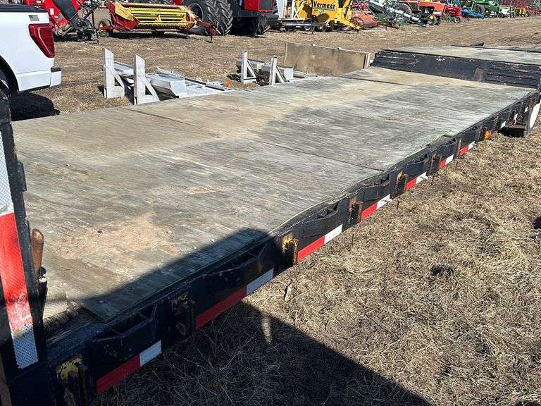 1989 Transcraft Double Drop Step Deck Semi Trailer, Model DDTL30-12-46 ...